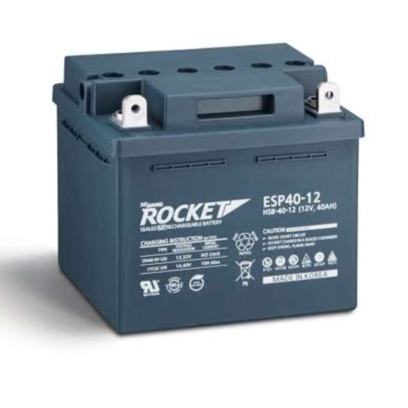 Jual VRLA ESP 40-12 ROCKET| UPS,Solar power etc| INDUSTRIAL STORAGE ...