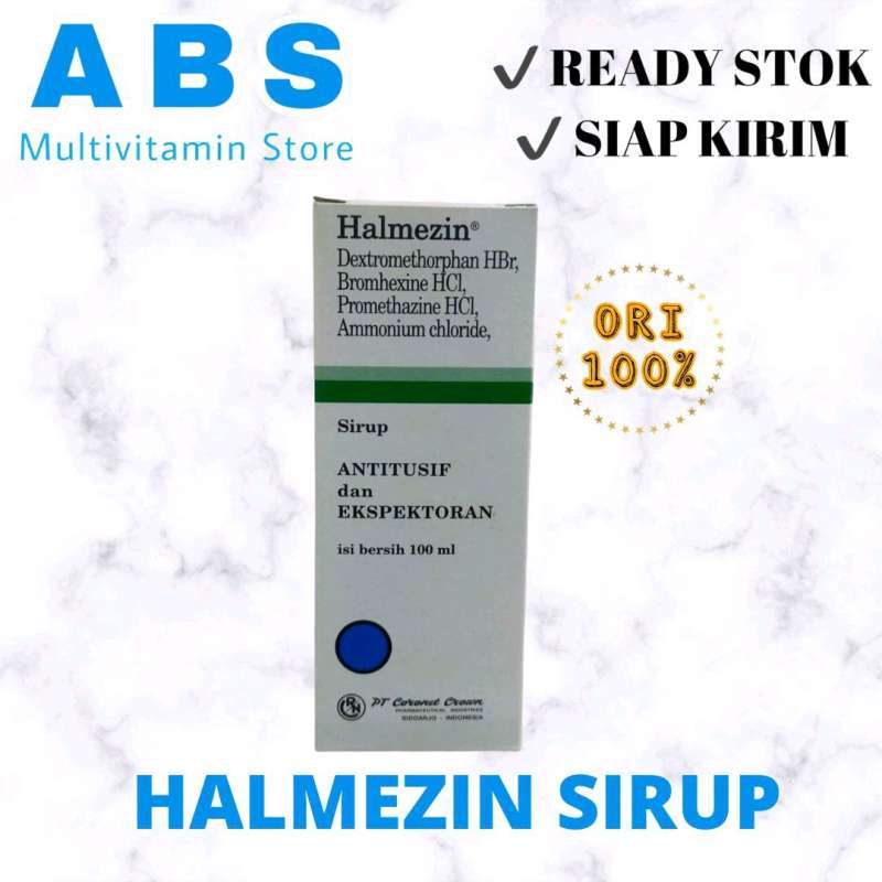 Jual Halmezin syrup 100ml obat batuk sirup 100ml di Seller Apotek ...