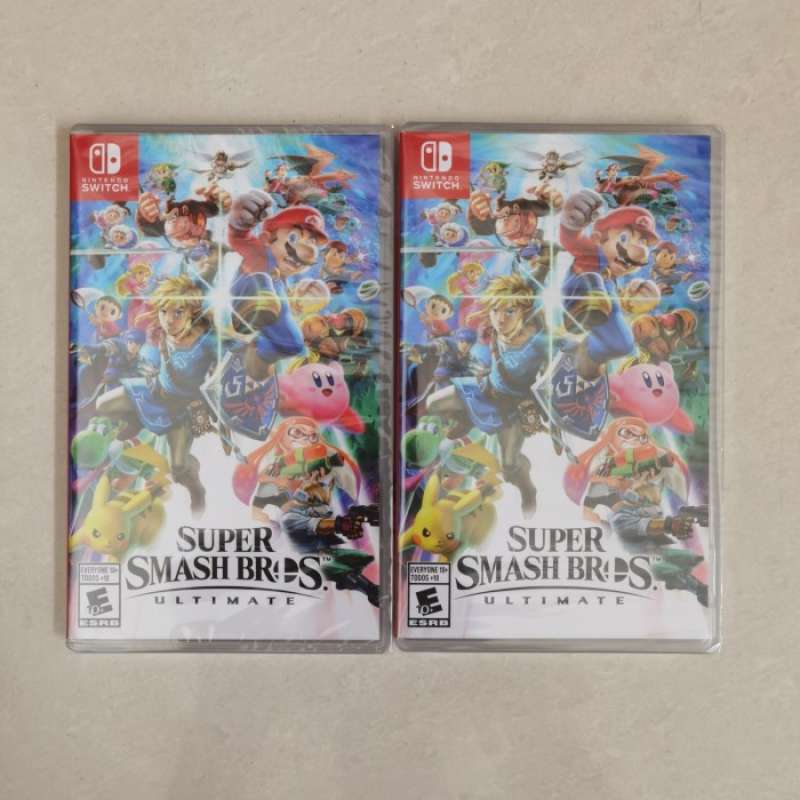 Promo Super Smash Bros Ultimate Ssbu Nintendo Switch Kaset Cartridge ...
