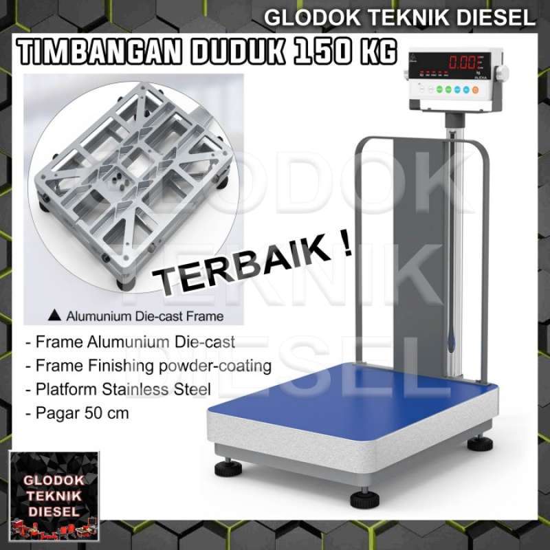 Jual Alexa Cahaya Adil Digital Scale Timbangan Digital 150kg Pagar Di Seller Ksm Store - Meruya ...