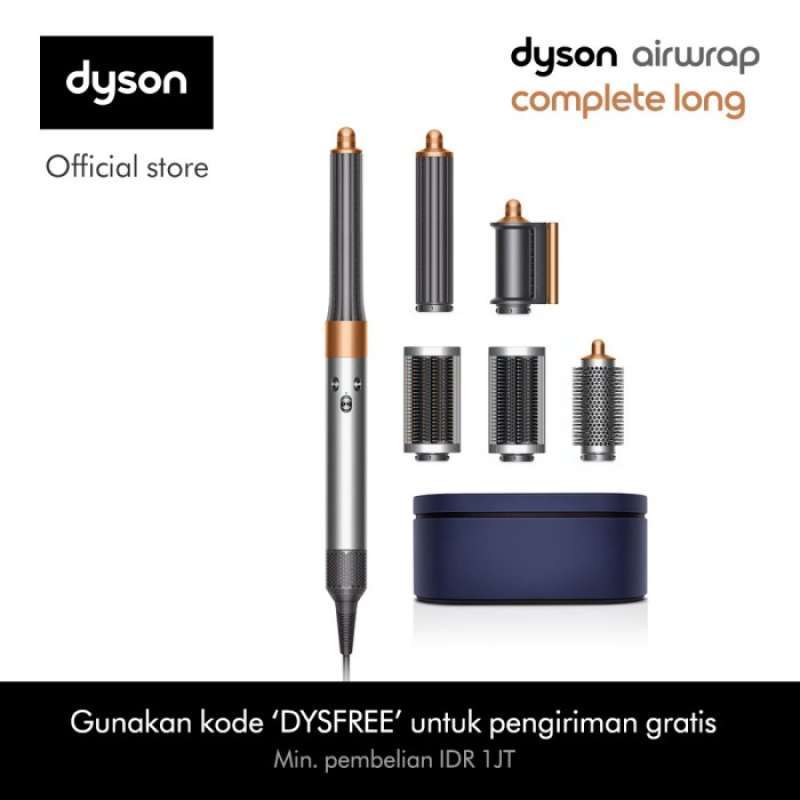 Promo Dyson Airwrap â„¢ Multi-Styler HS05 Complete Long Bright Nickel Copper Diskon 23% di ...