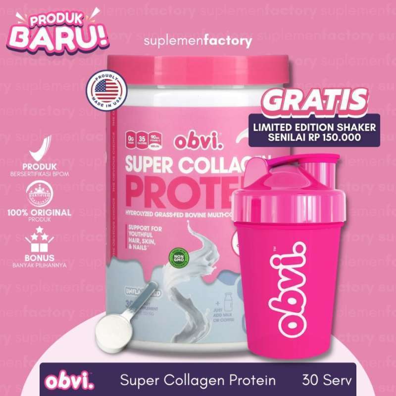 Jual Obvi Collagen Protein 327gr - Unflavored Di Seller Toko Susu ...
