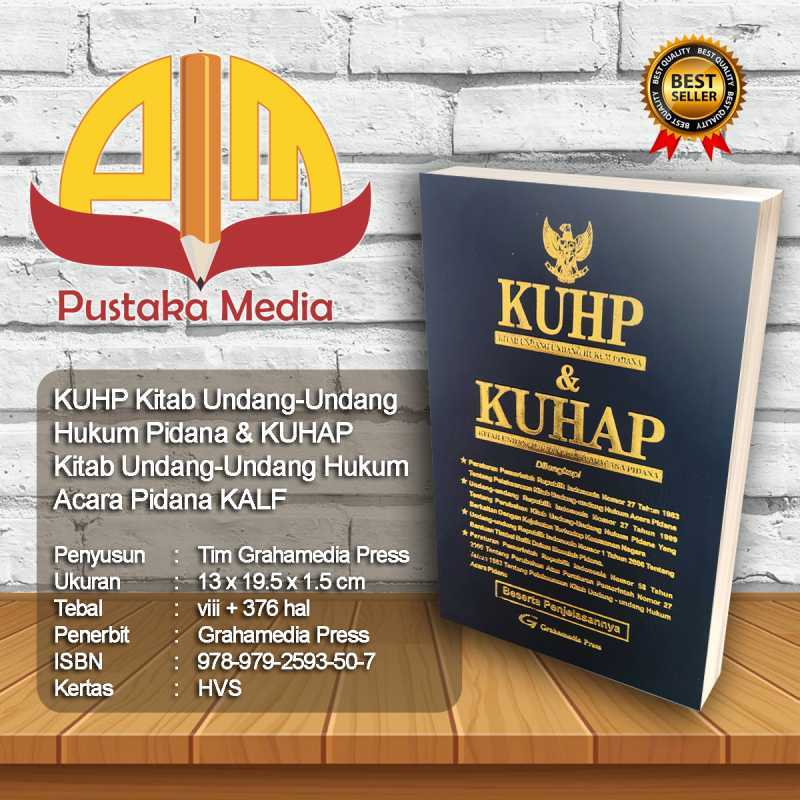 Jual Kuhp Kitab Undang-undang Hukum Pidana & Kuhap Kitab Undang-undang ... Jual Kuhp Kitab Undang-undang Hukum Pidana & Kuhap Kitab Undang-undang ...