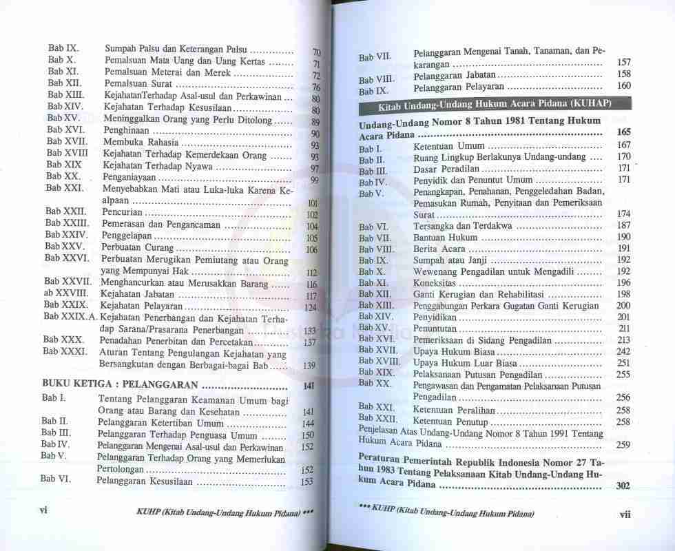 Jual Kuhp Kitab Undang-undang Hukum Pidana & Kuhap Kitab Undang-undang ... Jual Kuhp Kitab Undang-undang Hukum Pidana & Kuhap Kitab Undang-undang ...