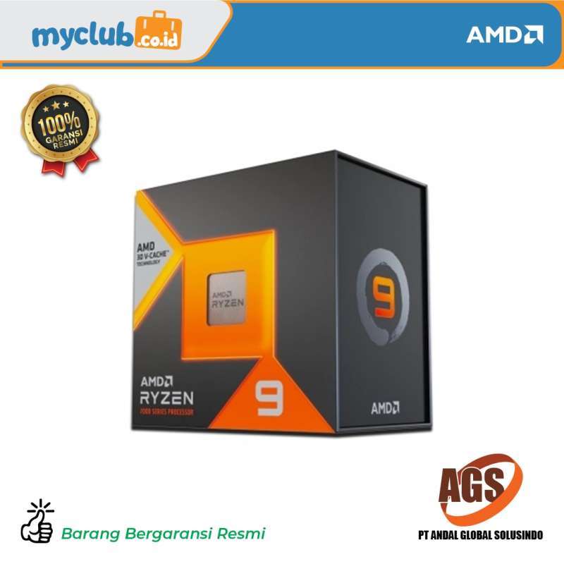 Jual AMD Ryzen™ 9 7950X3D Gaming Processor di Seller Myclub Official ...