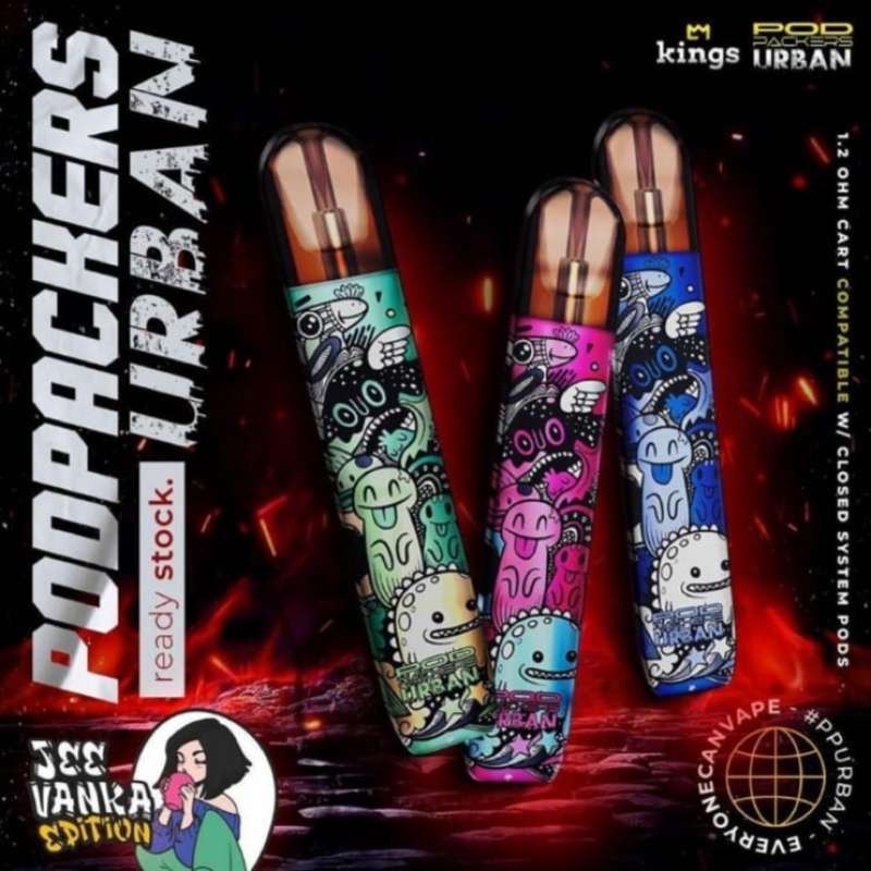 Jual Podpackers Urban Jeevanka Edition 14w 400mah Pod Kit / Pod Packers ...