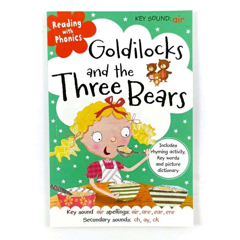 Promo Reading With Phonics Goldilocks And The Three Bears Diskon 14% Di ...