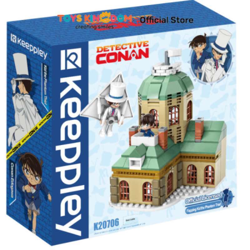 Jual Keeppley Detective Conan - Phantom Thief With Silver Wing Set Di ...