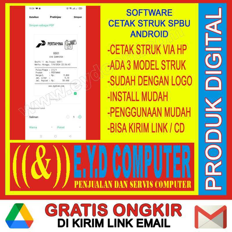 Jual Aplikasi Cetak Struk Bbm Original Murah - Harga Diskon Juli 2024 | Blibli