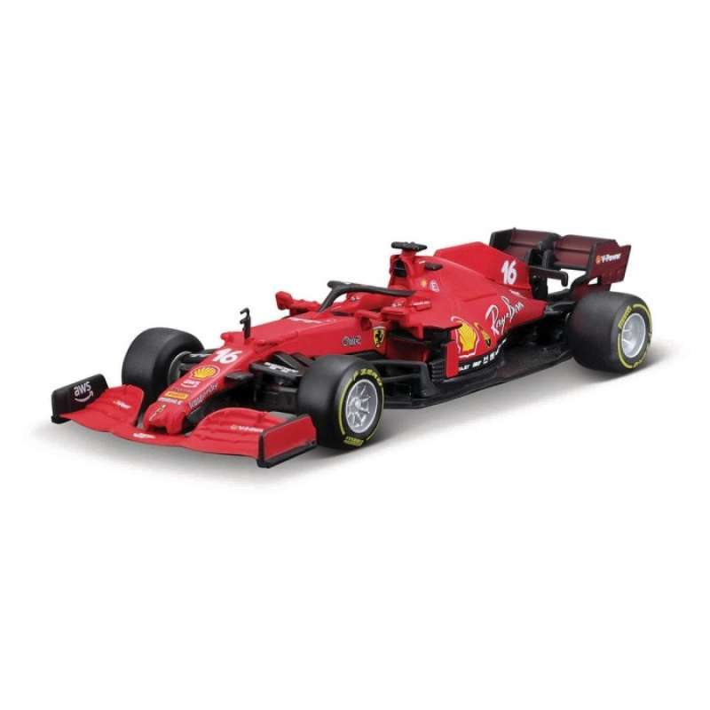 Promo Diecast Formula 1 Miniatur F1 Ferrari Sf21 #16 Charles Leclerc ...