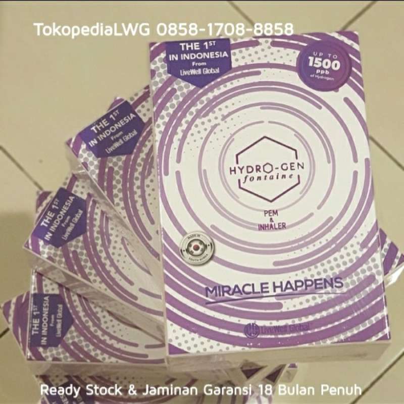 Jual Hydrogen Fontaine Gen2 Pem & Inhaler Â€¢ Ungu Purple Â€¢ New ...