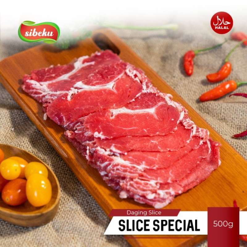 Promo Daging Sapi Beef Slice Special Halal 500 gram Frozen Food AUS ...