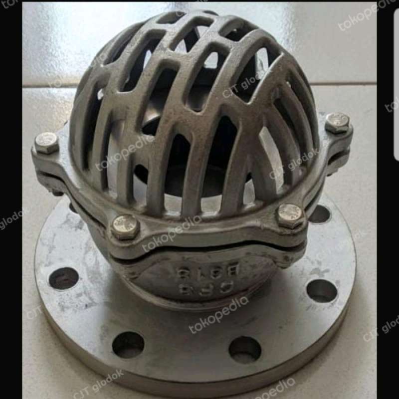 Promo Foot valve stainless 2,5 inch jis 10k / foot valve SS 304 DN 65 ...