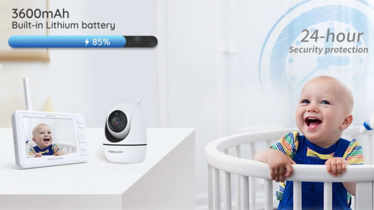 Jual Baby Monitor Wireless Foscam 2mp Layar 5 Monitor Bayi Di Seller ...