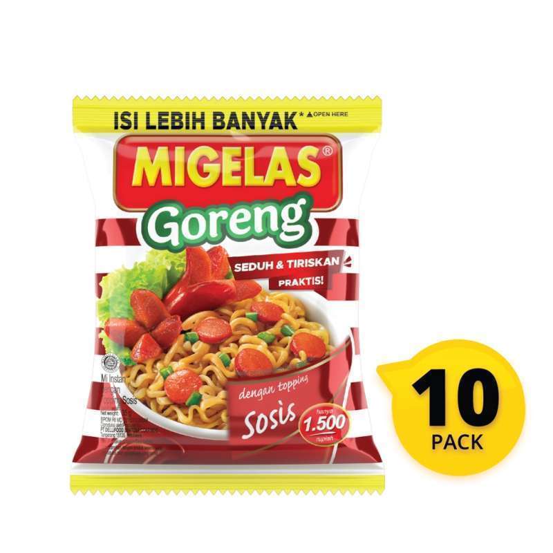 Promo Migelas Goreng 35 gr 1 Renceng isi 10 sachet Diskon 7% di Seller ...