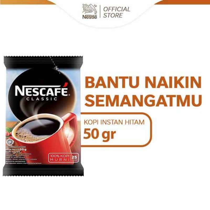 Promo NESTLE NESCAFE CLASSIC 50gr Kopi Instant by Nestle Profesional ...