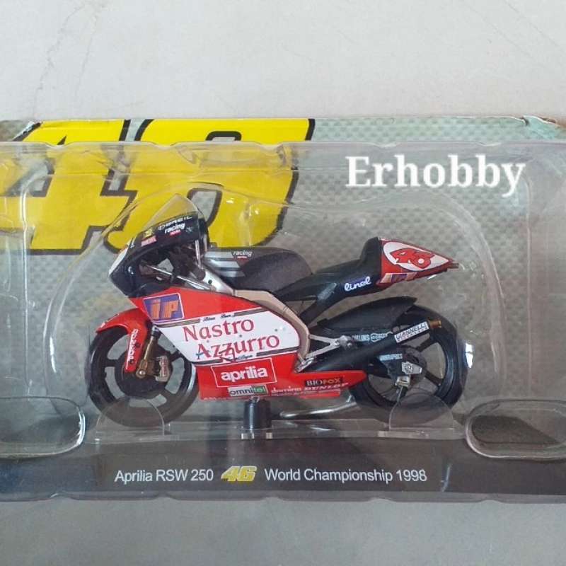 Promo Leo Models Skala 1:18, Aprilia 250Cc, 1998 Valentino Rossi Diskon ...