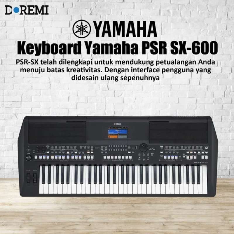 Promo KEYBOARD YAMAHA PSR SX600 / PSR - SX 600 / PSR - SX600 NEW / SX ...