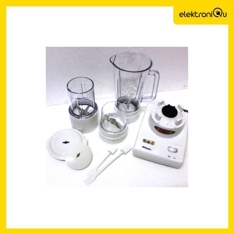 Jual Miyako Blender Plastik+dry Mill+wet Mill Bl-102 Pl 3in1 / Blender ...