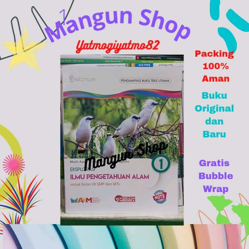 Jual Buku Ipa Ilmu Pengetahuan Alam Kelas 7,8,9 Smp Kurikulum Merdeka ...