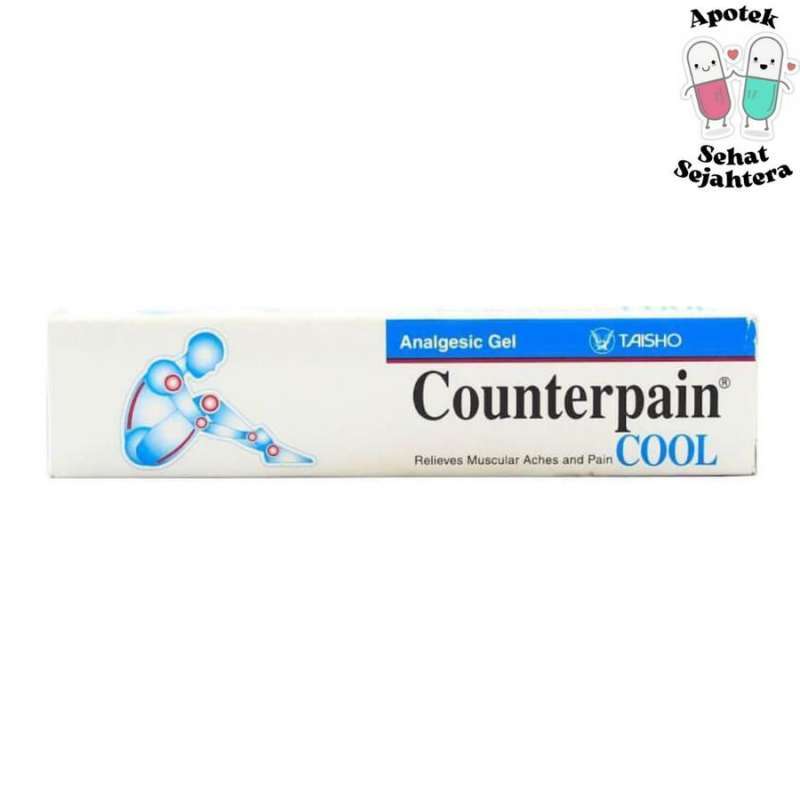 Jual Counterpain Cool 15 Gr - Gel Analgesik Nyeri Otot Sendi Dan ...