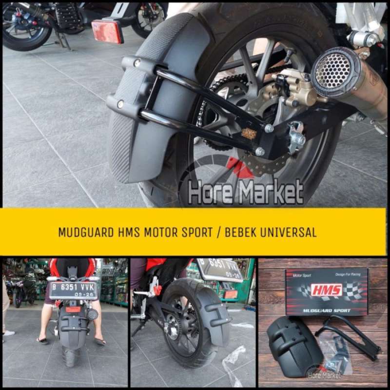Promo Mudguard Motor Besi Universal Cbr Gsx Cb150 Ninja Xabre R15 Ninja ...
