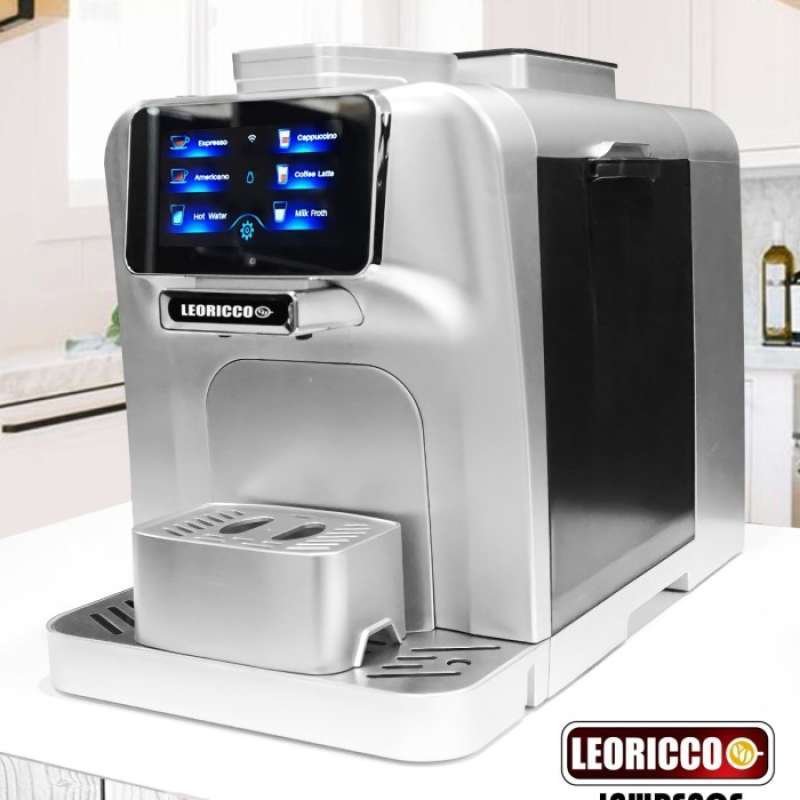 Promo Mesin Kopi Automatic Coffee Maker Leoricco Lawrence Silver Diskon ...