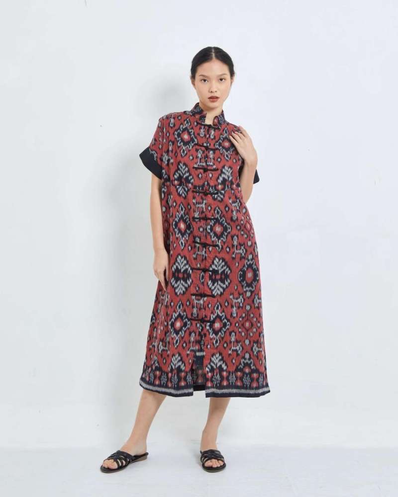 Jual Red An Tenun Dress di Seller Oemah etnik Official Store - Melawai, Kota Jakarta Selatan ...