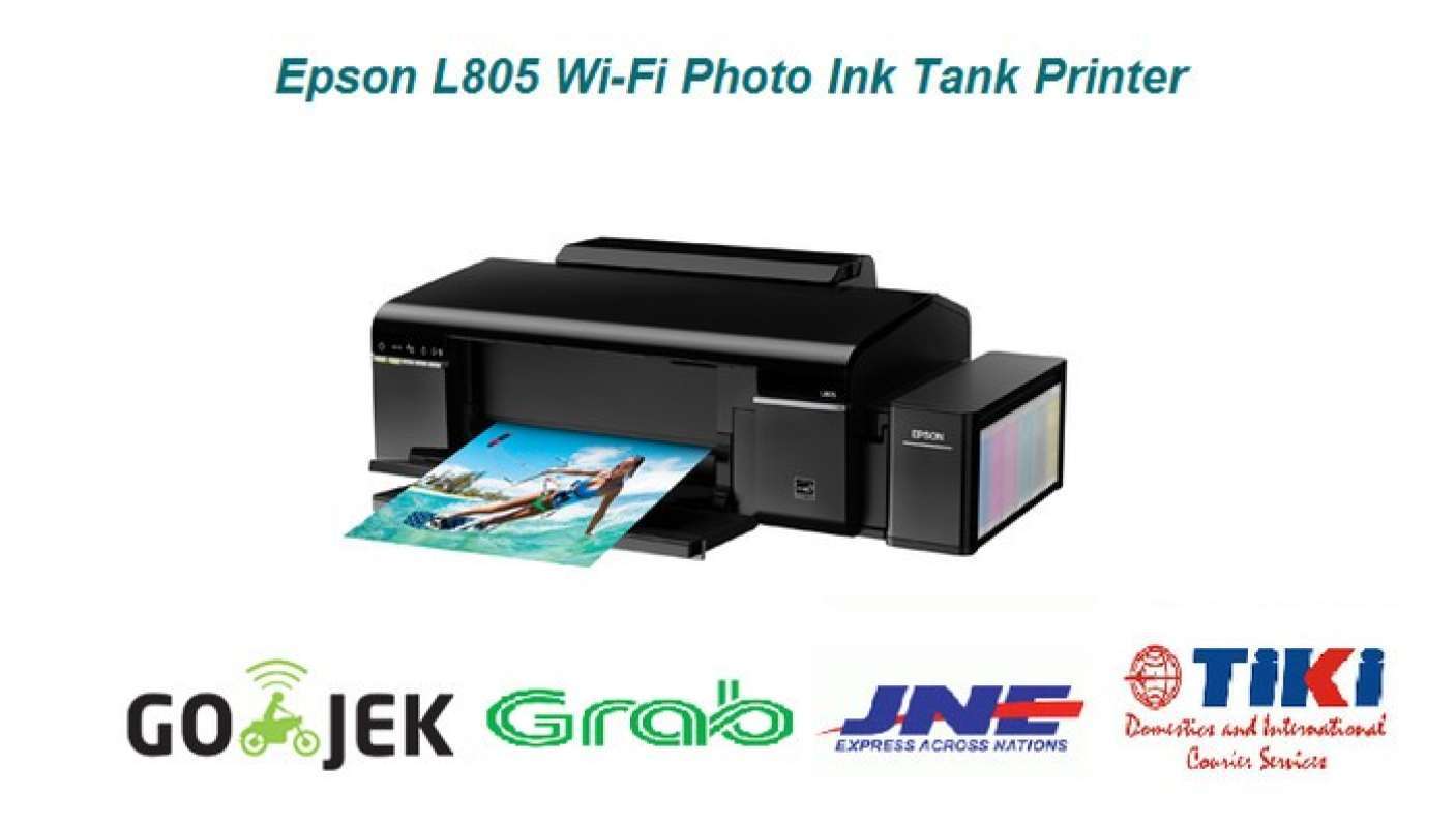 Promo Epson L805 Wi-Fi Photo Ink Tank Printer RESMI Diskon 23% di ...