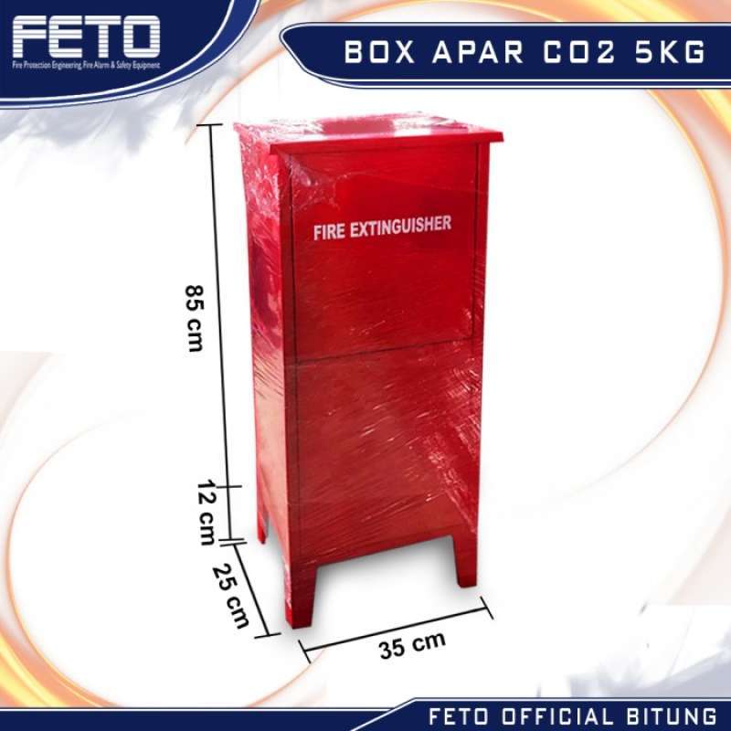 Promo Box Apar Co2 Uk. 5 Kg Dengan Kaki Diskon 33% di Seller Min Yoona ...