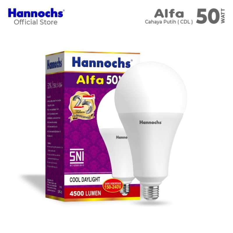 Jual Hannochs - Lampu Led Alfa - 50 Watt - Cahaya Putih Di Seller Cuanz Store - Meruya Selatan ...