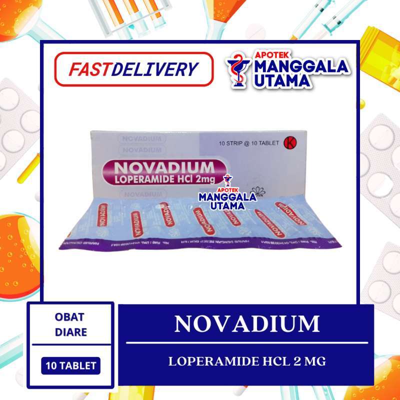 Jual NOVADIUM PER STRIP ISI 10 TABLET di Seller APOTEK MANGGALA UTAMA ...