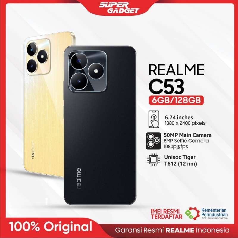 Jual Realme C53 6/128 Gb Ram 6 Rom 128 6gb 128gb Android Di Seller Super Gadget - Sumur Batu ...