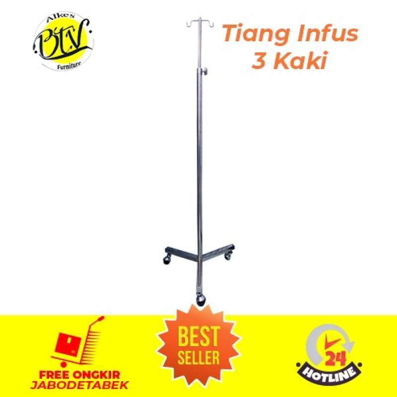 Promo Tiang Infus 3 Kaki - Tiang Infus Kaki 3 Stainless Steel Diskon 23 ... Promo Tiang Infus 3 Kaki - Tiang Infus Kaki 3 Stainless Steel Diskon 23 ...