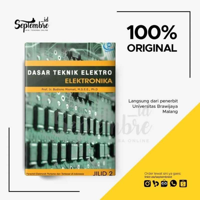 Jual Buku Dasar Teknik Elektro II: Elektronika di Seller Septembreia ...