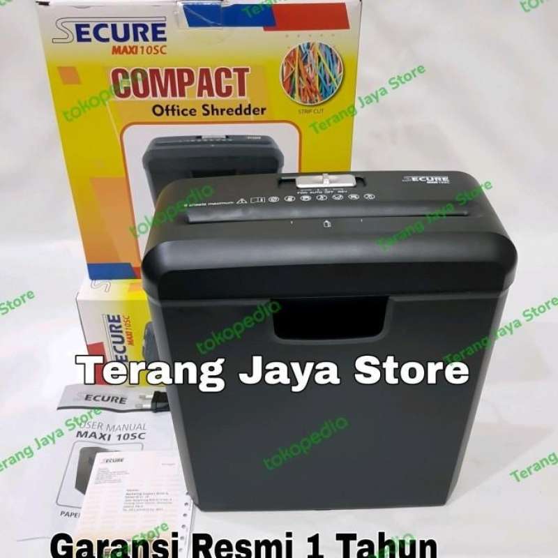 Promo ready ! Mesin Penghancur Kertas Secure Maxi 10SC Paper Shredder ...