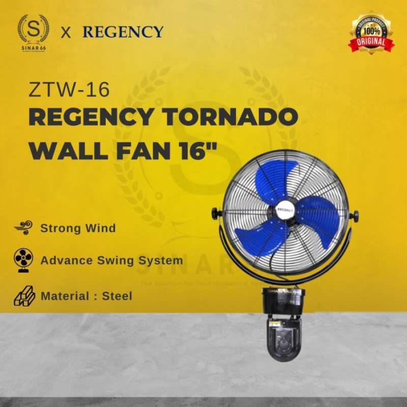 Jual Regency Tornado Wall Fan 16 Tw-40 Kipas Angin Tembok Besar di ...