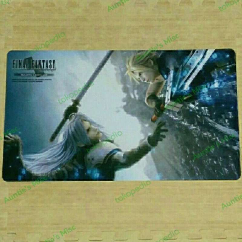 Promo PLAYMAT ORIGINAL SQUARE ENIX FINAL FANTASY VII, SEPHIROTH VS CLOUD Diskon 23% di Seller ...
