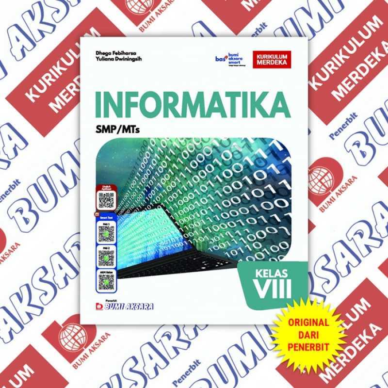 Jual Informatika Kelas 8 Kurikulum Merdeka Original Harga Termurah Juni 2024 | Blibli