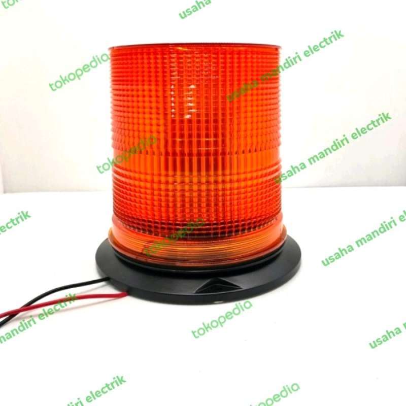 Promo LAMPU ROTARY WARNING LIGHT 220 VOLT THUNDERBOLT EXTRA BRIGHT ...