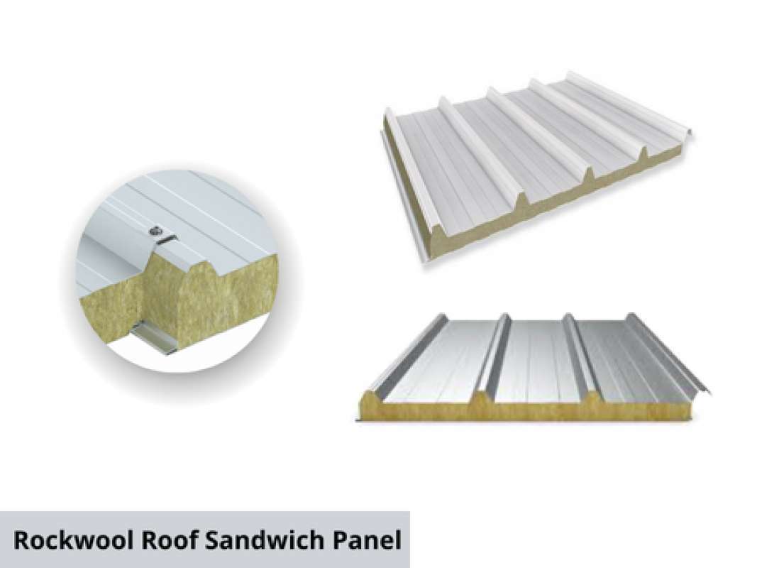 Jual Atap / Roof Sandwich Panel Rockwool Coating di Seller Serba atap ...