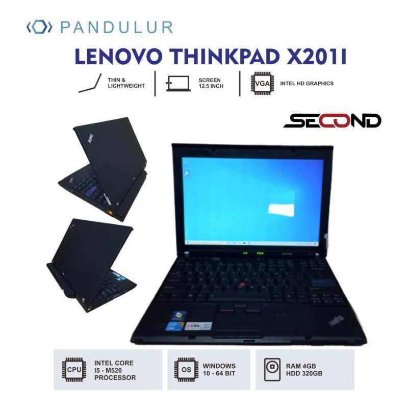 Jual LENOVO Thinkpad X201i Core i5 RAM 4GB HDD 320GB Second di Seller ...