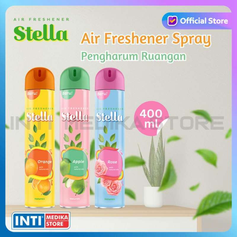 Jual Stella - Air Freshener Spray 400ml | Aerosol Pengharum Pewangi ...
