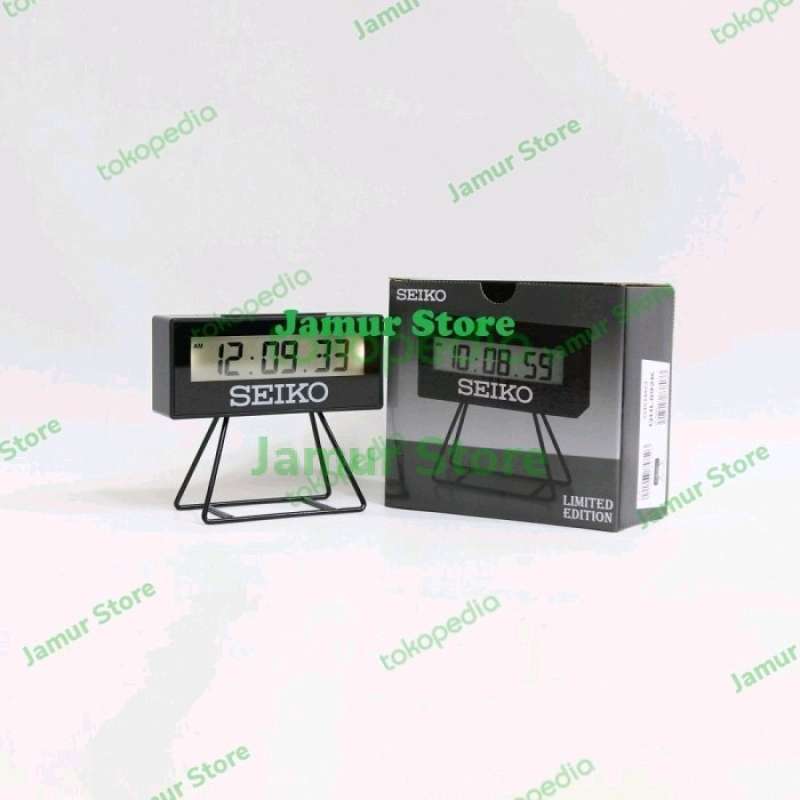 Promo Jam Meja / Digital Clock SEIKO QHL072W Putih Diskon 23% di Seller ...