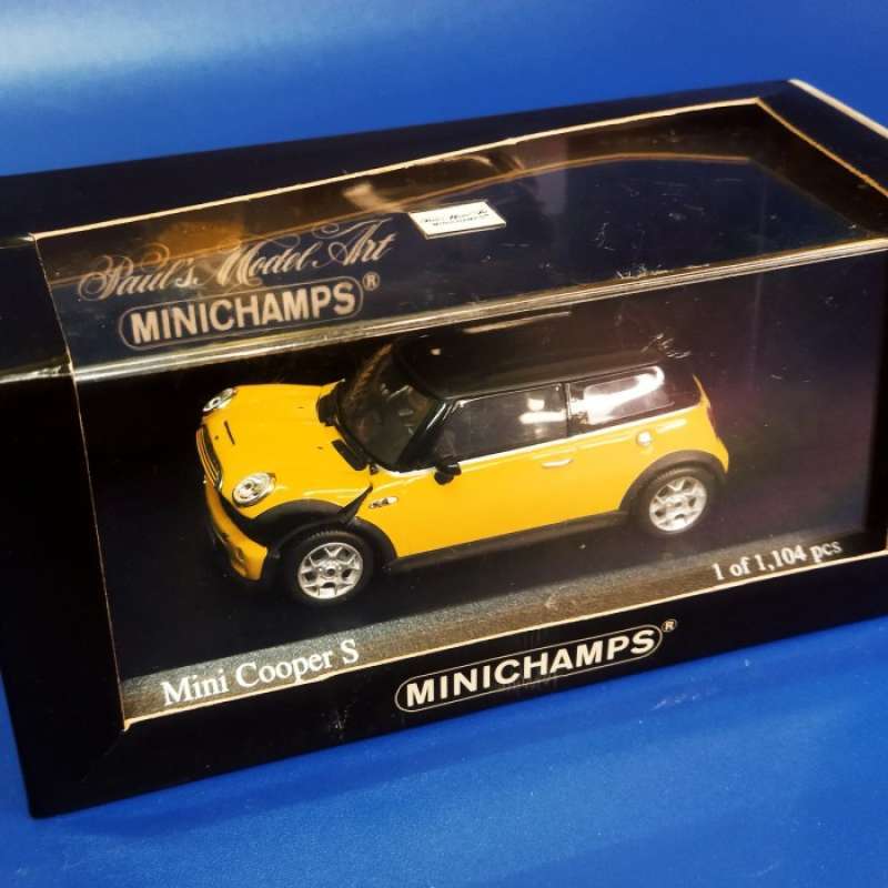 Promo Diecast Mini Cooper S Paul Model Art Ver. Minichamps Diskon 23% ...