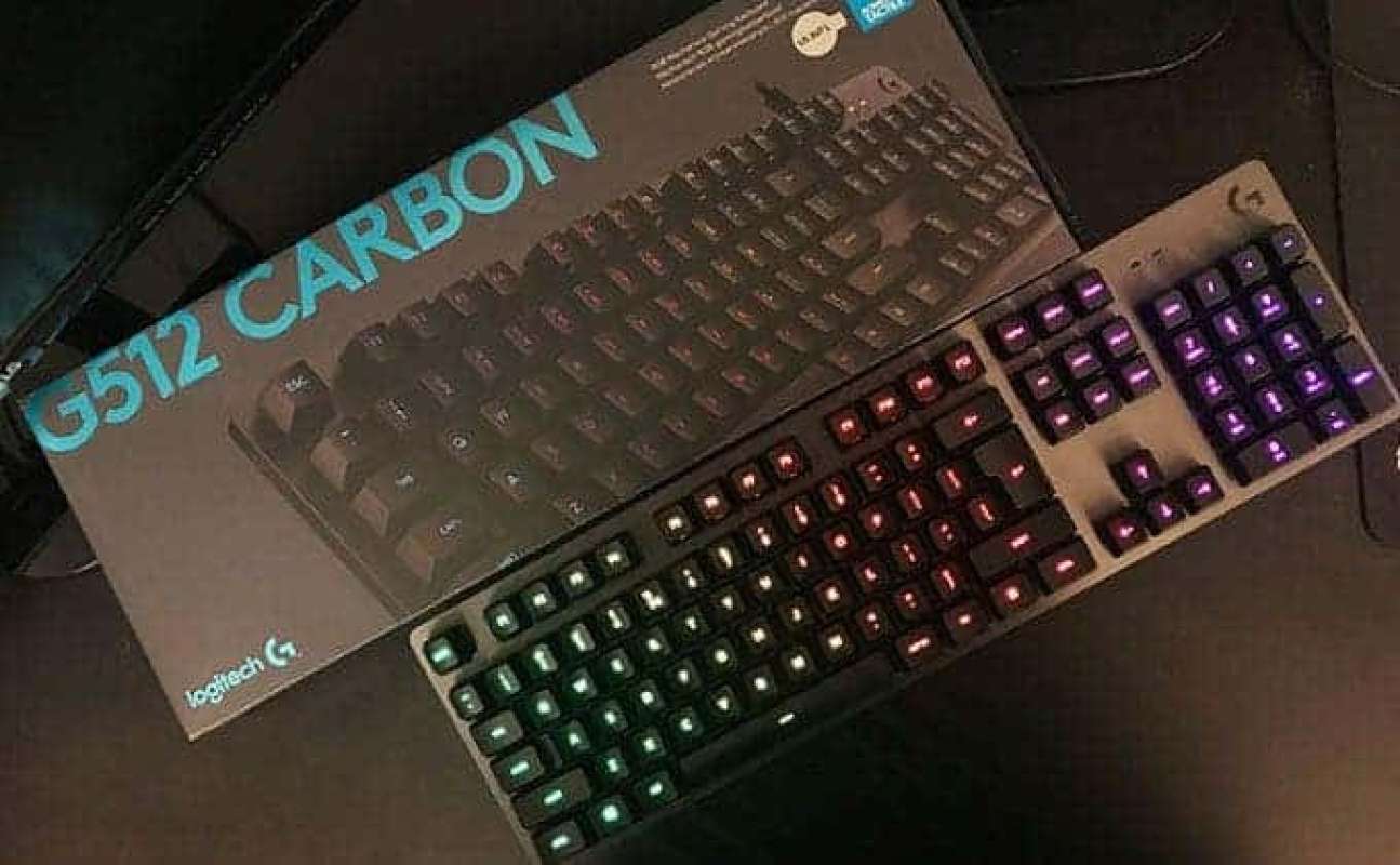Promo keyboard logitech g512 carbon tactile rgb mechanical keyboard ...