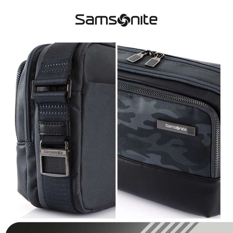 Jual Samsonite Sefton Horizontal Crossbody Bag TCP – Urban CAMO di ...