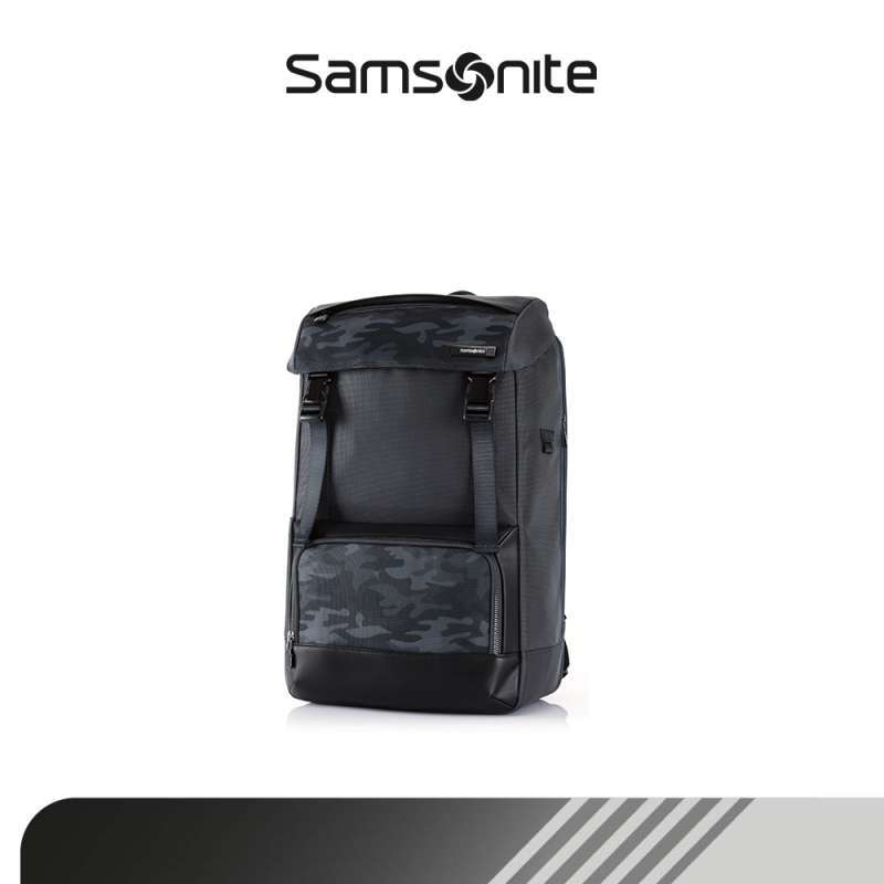 Jual Samsonite Sefton Backpack W/ Flap Tcp - Urban Camo Di Seller House Of Samsonite Official ...
