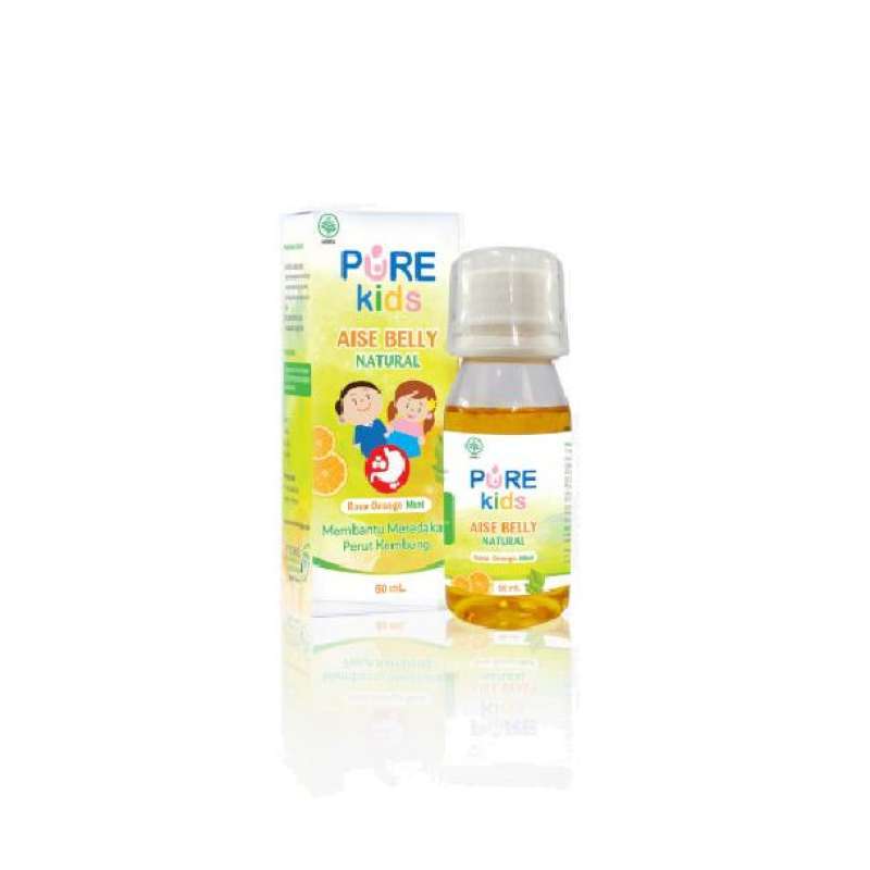 Jual PURE KIDS AISE BELLY 60 ML - MEMBANTU MEREDAKAN PERUT KEMBUNG ANAK ...