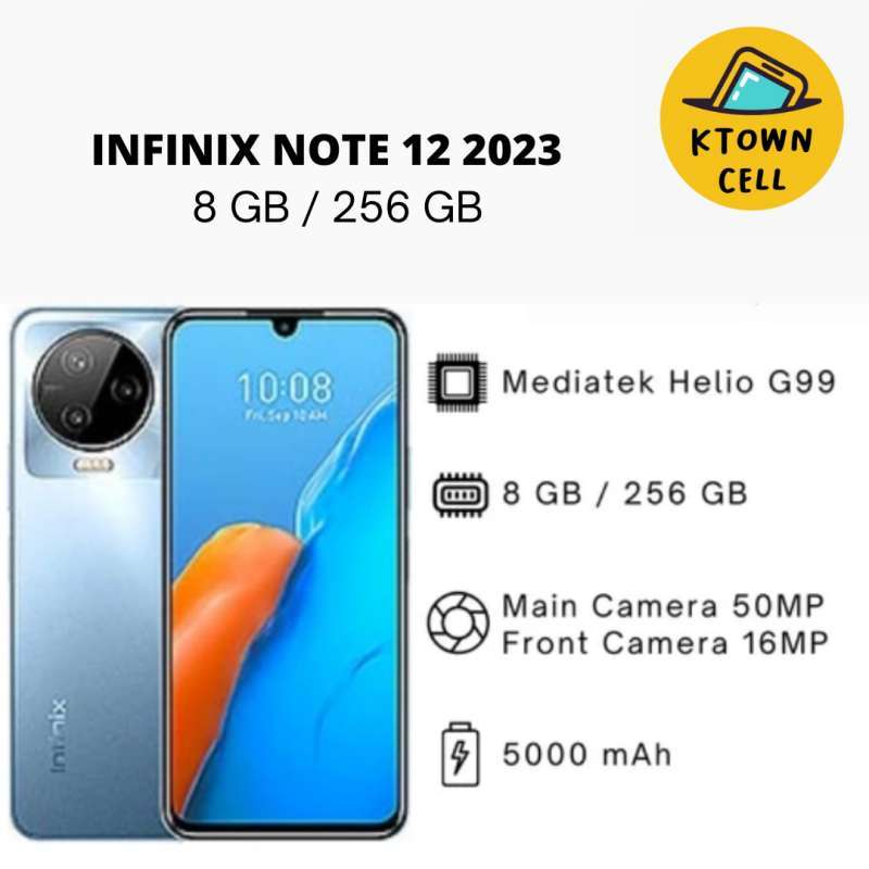 Jual Infinix Note 12 2023 8/256GB RAM 8GB ROM 256GB GARANSI RESMI ...